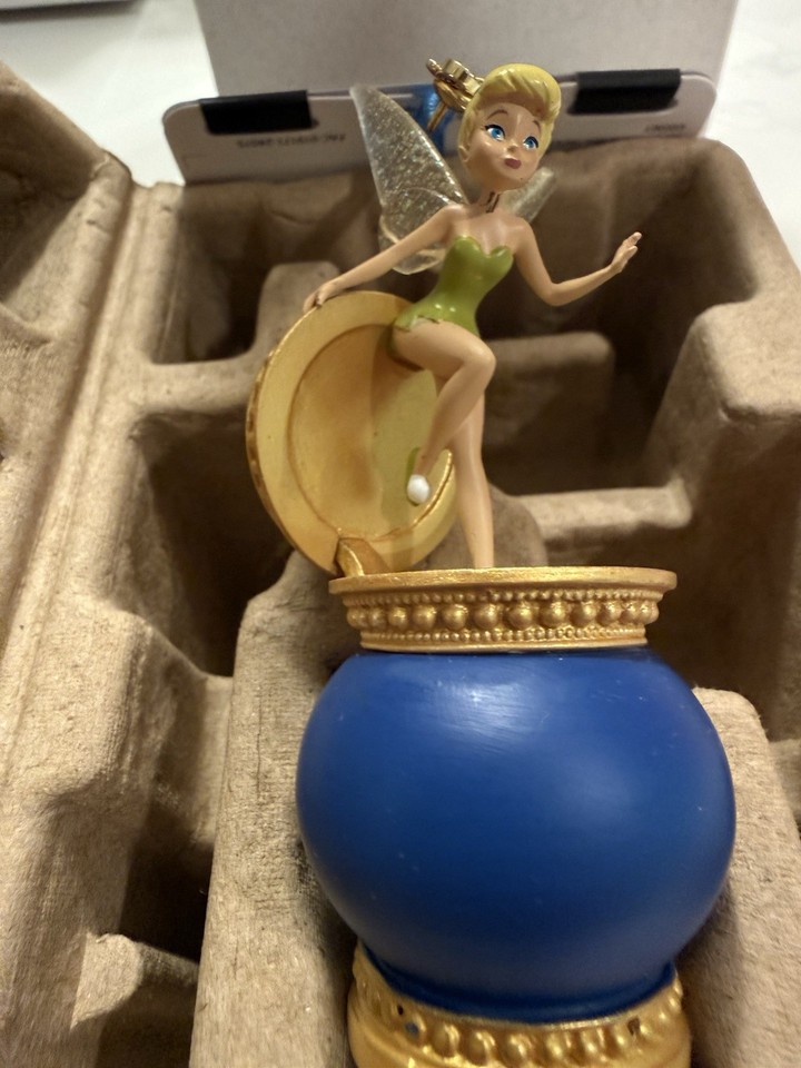 Disney Parks Tinker Bell Light-Up Living Magic Sketchbook Ornament NWT ...