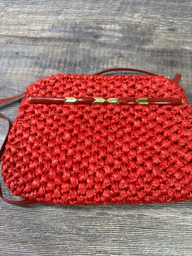 Rodo Made in Italy Vintage Wicker Clutch Purse Evenin… - Gem