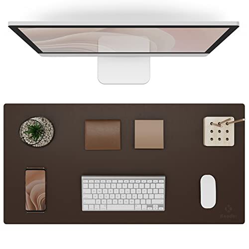 Knodel Non-Slip Desk Mat Mouse Pad Waterproof Desk Pad for Desktop ...