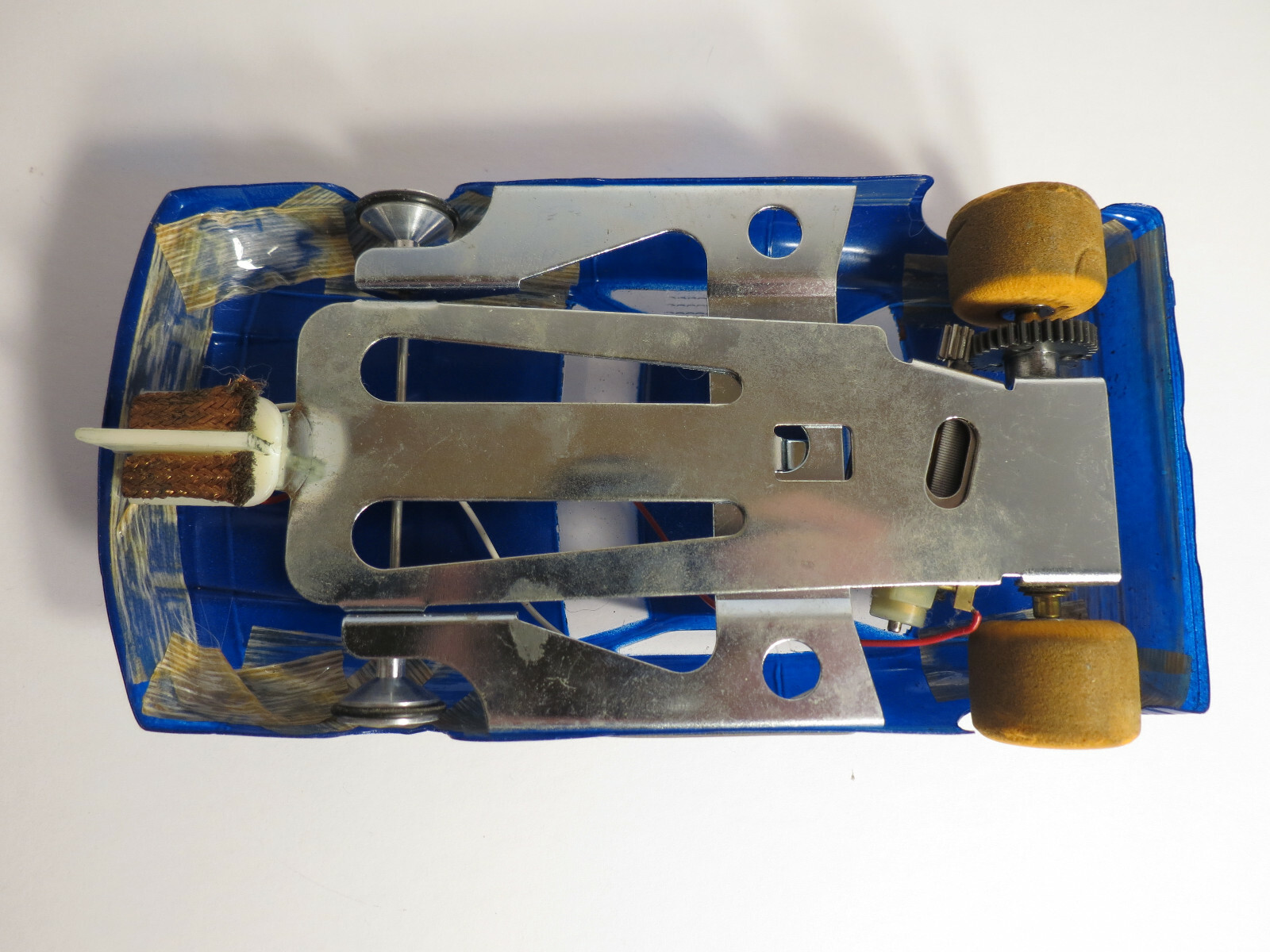 2x Parma Slot Cars 1/24 & Remote Lot Body Chassis Motor Wheels Vintage ...