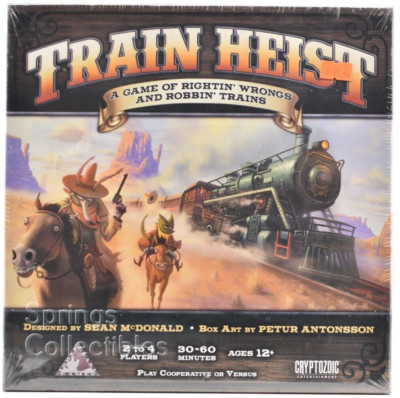 Train Heist Board Game - Cryptozoic Games (2017) New in Shrink | eBay