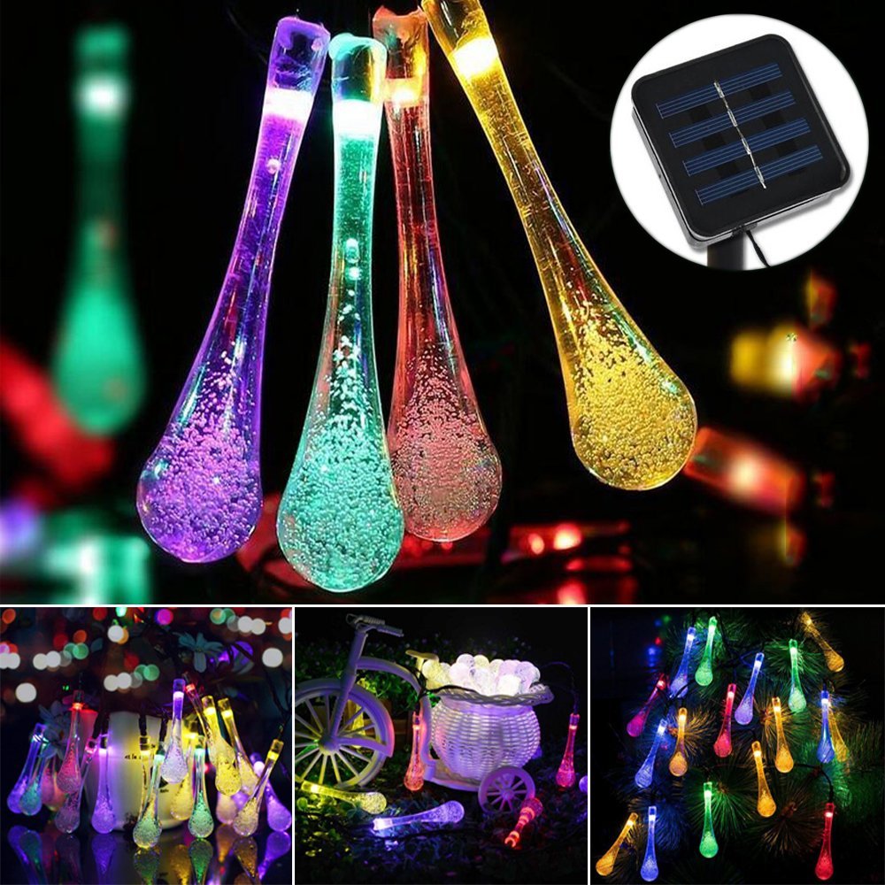Water Drop Lights String