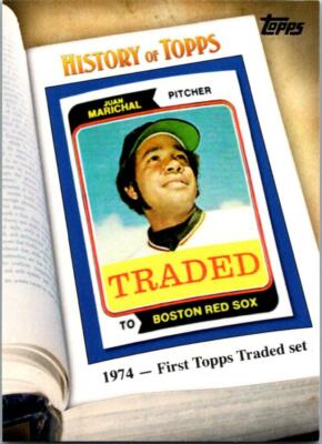 1974 - FIRST TOPPS TRADED SET 2011 TOPPS HISTORY OF TOPPS #HOT-6 ID:179 ...