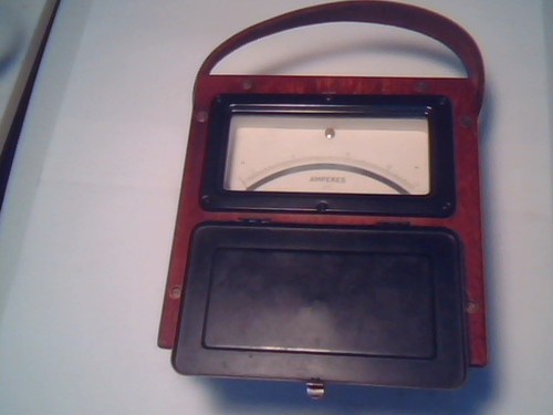 1930s MEGGER AMPERES AC 15A EVERSHED & VIGNOLES vintage test meter ...