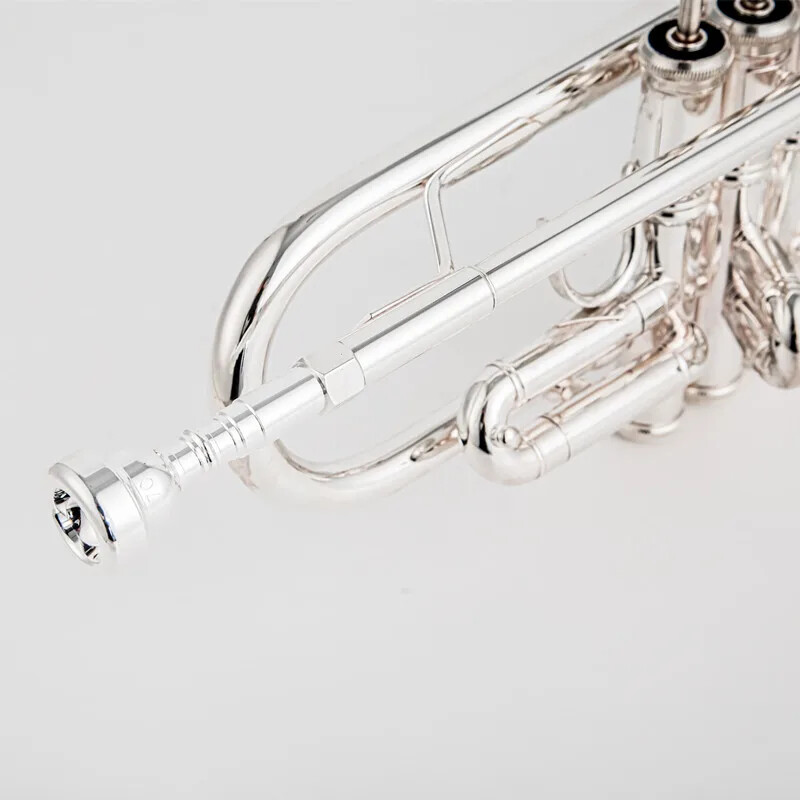 190s-37 50th Anniversary Silver Trumpet Strudents Professional trumpet ...