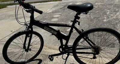 Dahon Jack D7 folding bicycle w/extras - Brooks carrier, lock, seat ...