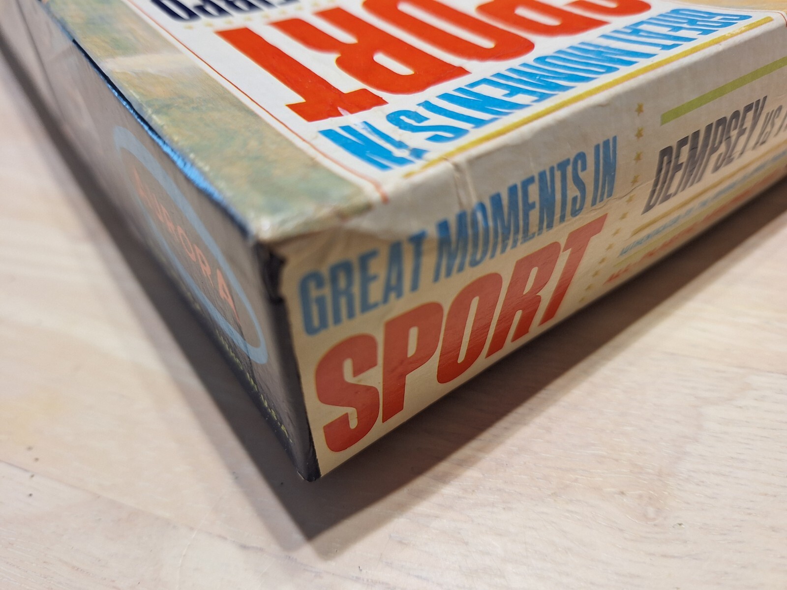 Jack Dempsey v Luis Angel Firpo 1965 Aurora "Great Moments In Sport ...