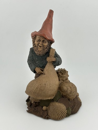 Vintage Tom Clark Gnome Johann Conch Shell Figurine 1984 | eBay