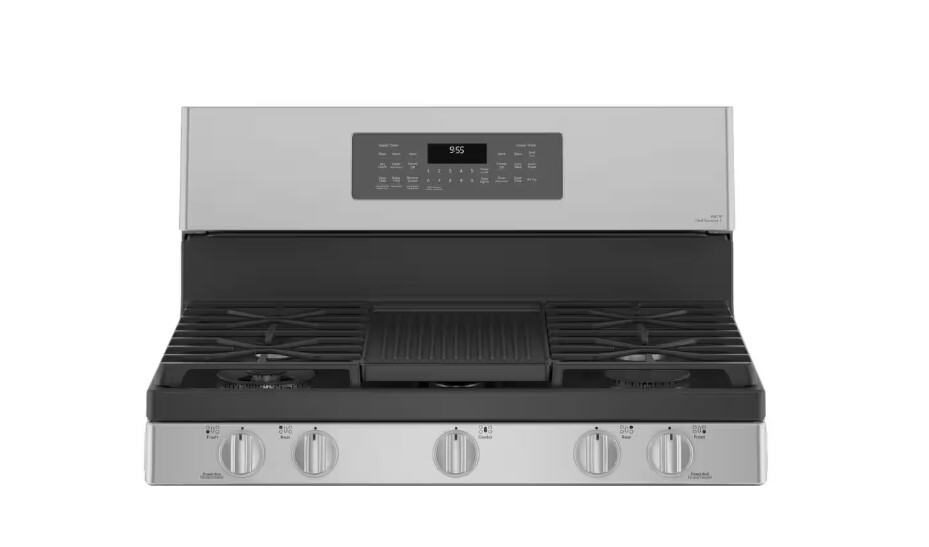 NEW GE Profile 30" Smart 5-Burner Gas Double Oven Range - PGB965YPFS | eBay