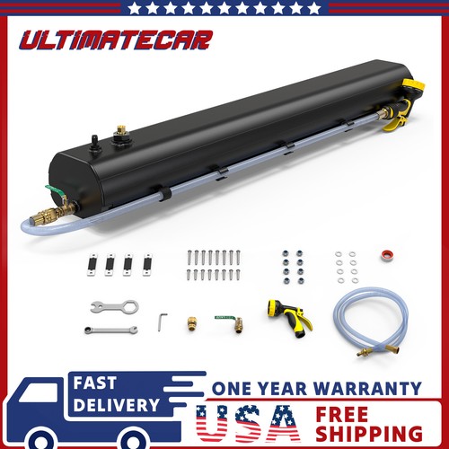 Pressurized 8 Gallon Camping Water Tank Road Shower For Off-Road Pick ...