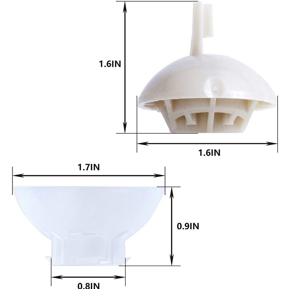 4Pcs Washer Suspension Rod Kit for Maytag MVW4505MW1 MVWC565FW2 washer ...