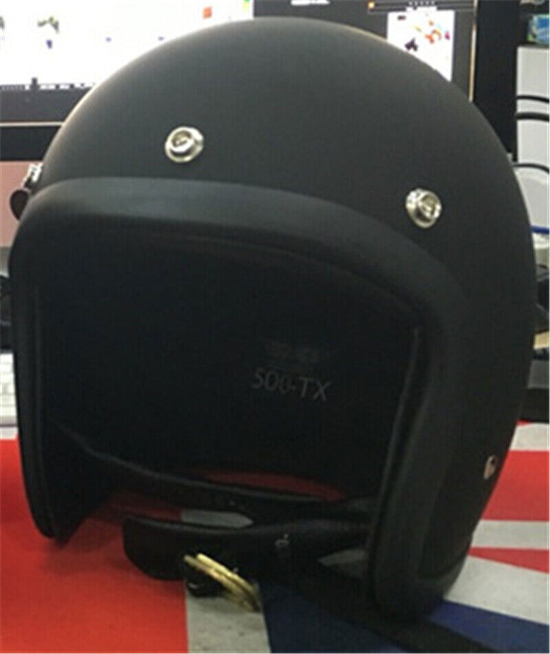 Japan 3/4 Face Helmet Retro Rider Motorcycle Motorbike Race 500-TX ...