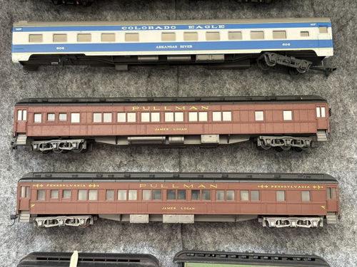 Lot Of Six (6) PRR & Asst plus unmarked passenger cars HO (Various ...