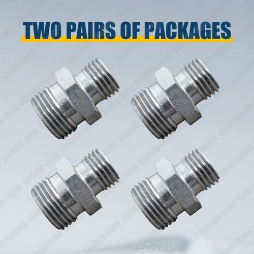 Two Free Ship M14-M18 Mini Excavator Hydraulic Attachment Fittings New ...