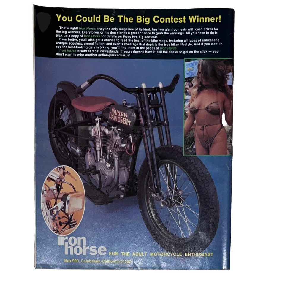 Vintage Easyriders Motorcycle Magazine - Jan 1981 - David Mann ...