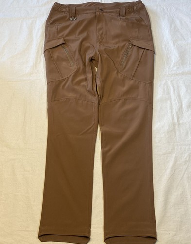 Waterproof Tactical Tan Cargo Pants by TEMU Men's Size XL Elastic | eBay