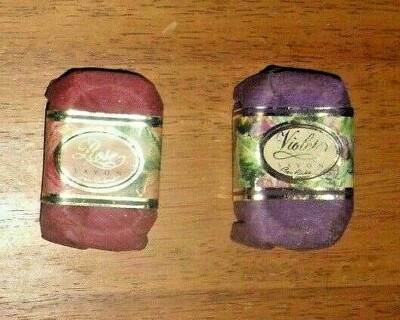 Vintage Rare Collectible 2 Pc Ben Rickert 1 Rose & 1Voilet Savon ...