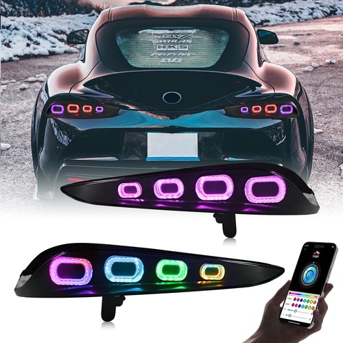 For 2020-2024 Toyota GR Supra A90/A91 LED Tail Lights w/Dynamic ...