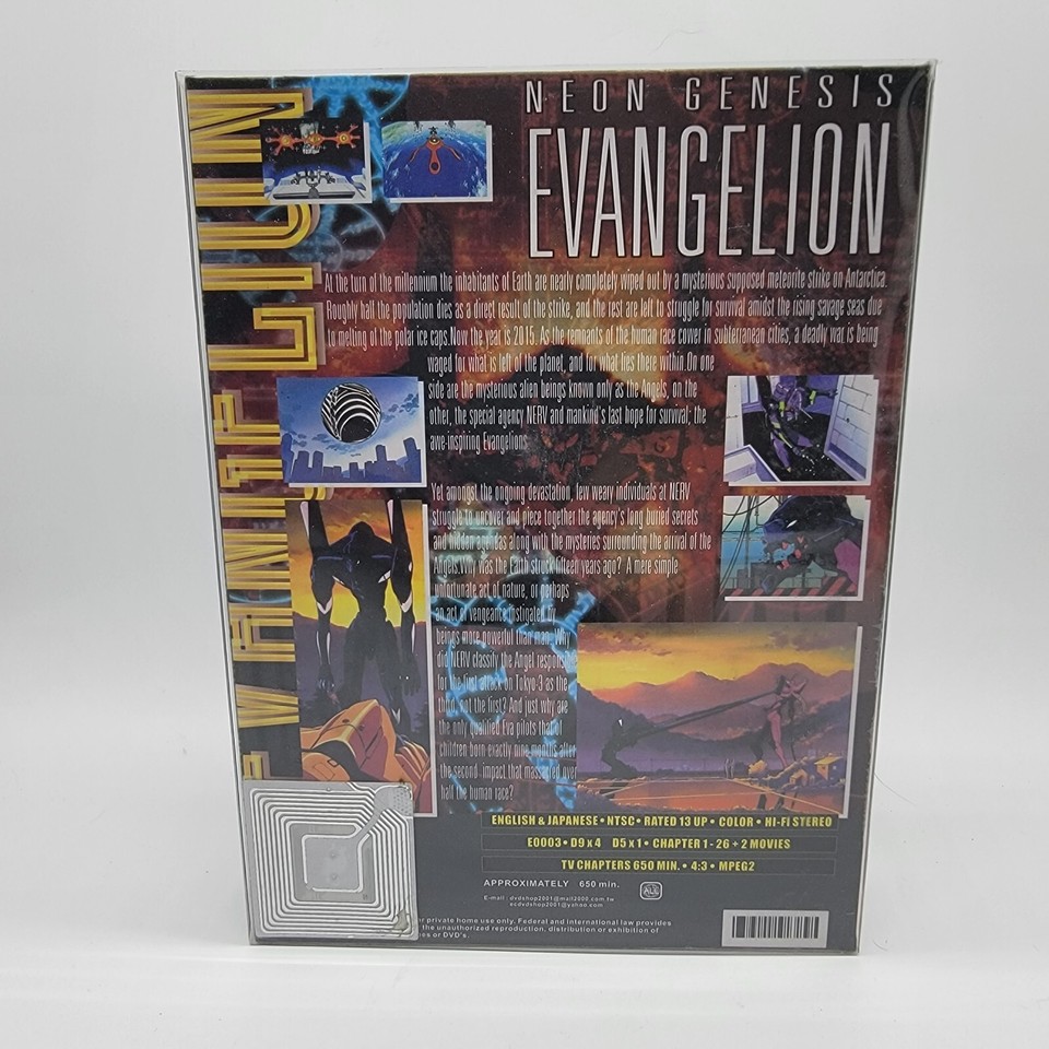 Neon Genesis Evangelion Death & Rebirth DVD | eBay