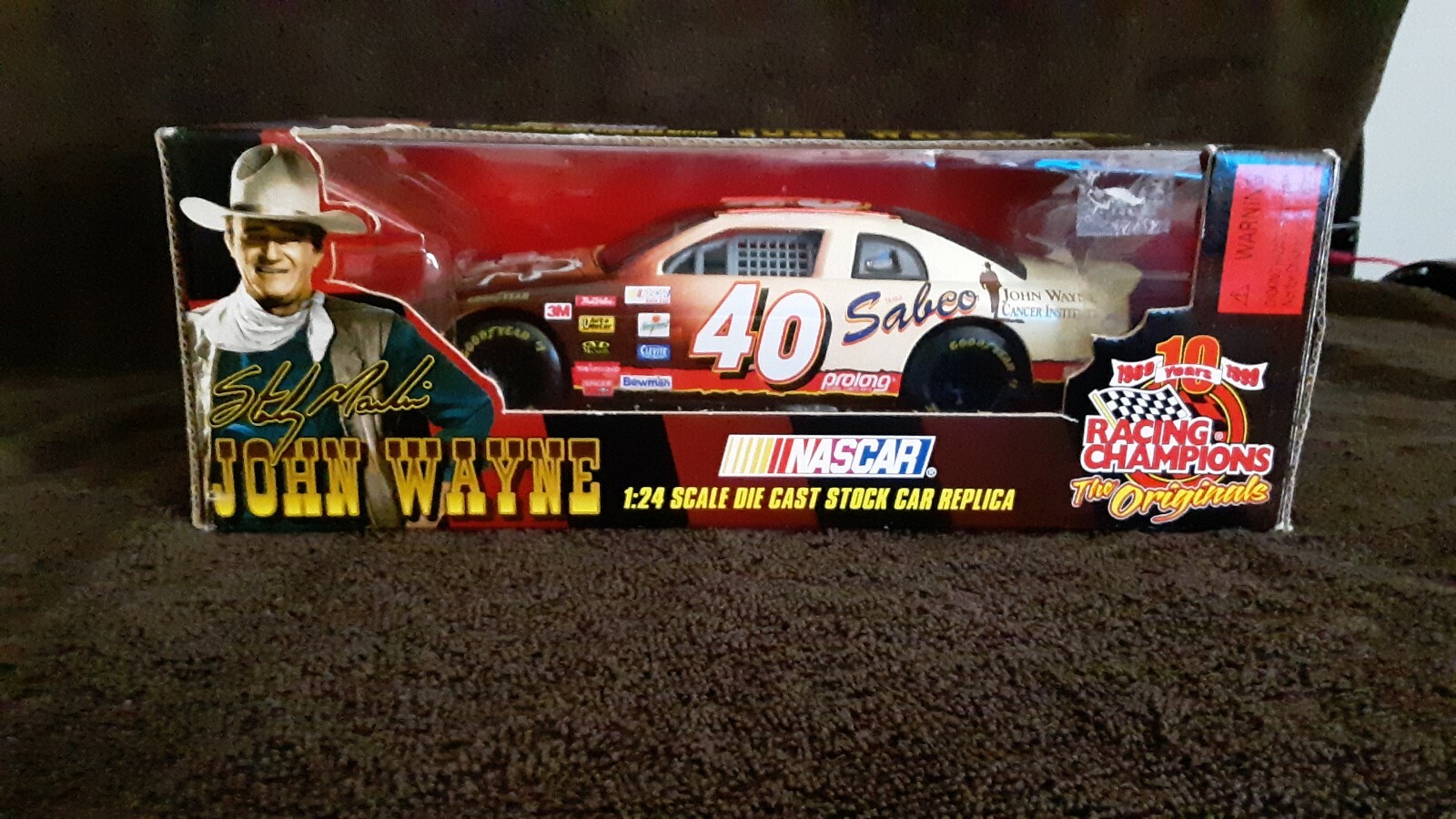1999 Nascar Racing Champions #40 John Wayne / SABCO 1:24 Diecast Model ...