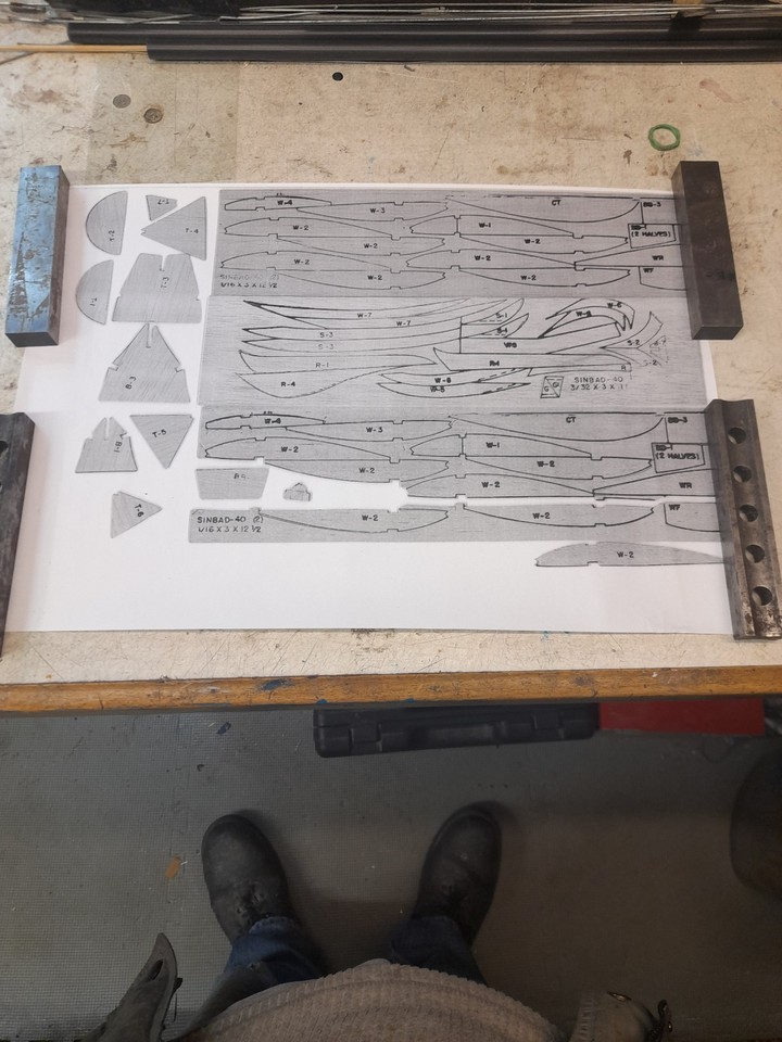 SIG Simbad 40 Vintage balsa model glider aircraft kit & plan R/C or ...