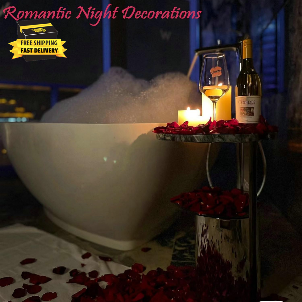 2200 PCS Dark-Red Silk Rose Petals for Romantic Night,Wedding,Proposal ...