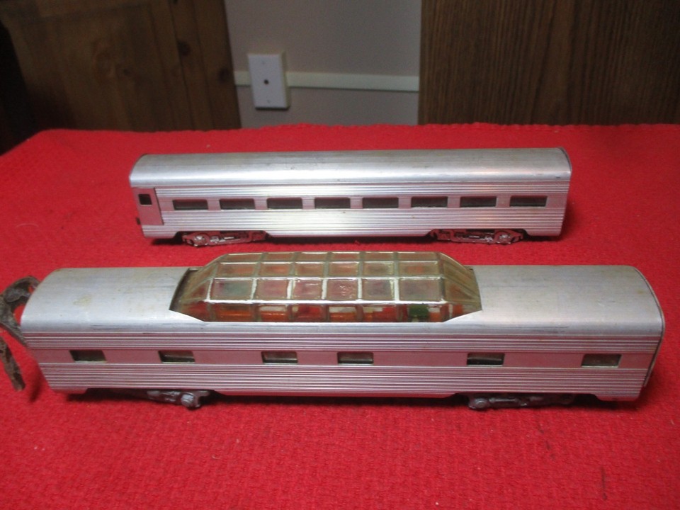Vintage Athearn HO Scale Lot of (2) Big Ben Passenger Cars Vista Dome ...