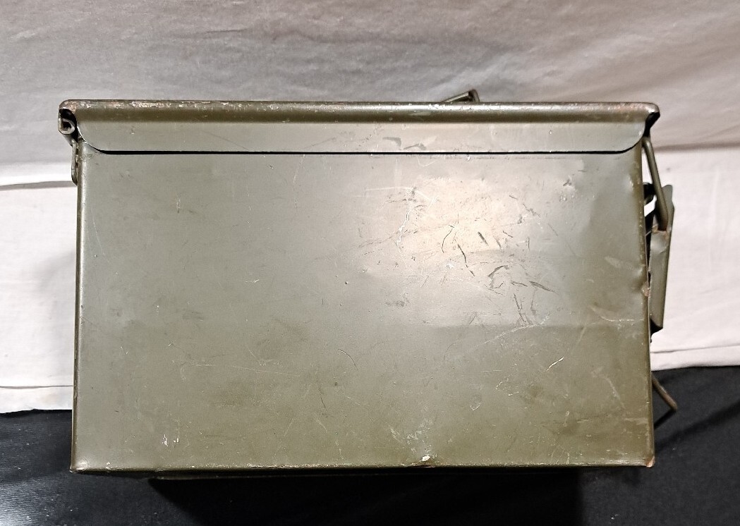 Vintage 1968 Vietnam Era US Military Ammo Box N335 8 FUZE PD M557 ...