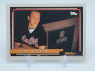 1992 Topps Gold Foil Cal Ripken Jr. Orioles #40 | eBay