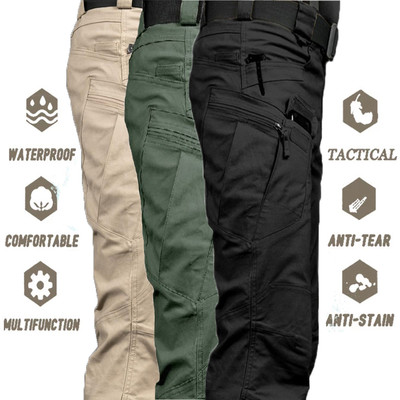 US Men Tactical Cargo Pants Soldier Straight-fit Work Combat Trousers ...