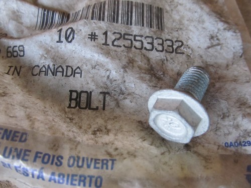 NOS GM LS SERIES FLYWHEEL BOLT NEW GM 11569956 QTY 1 | eBay