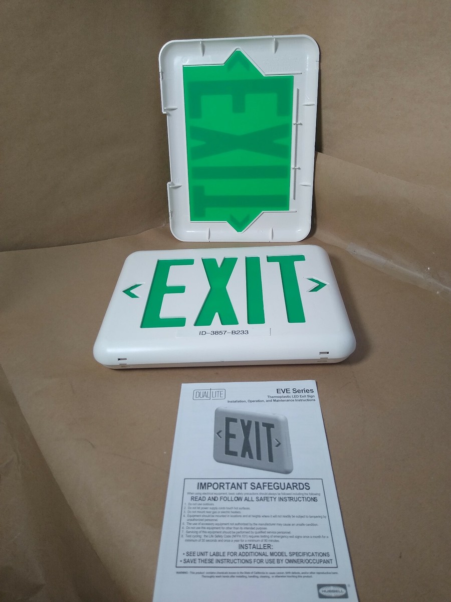 Emergency Exit Monthly Check V TAC VT 995 4 In 1 Emergency Exit Light