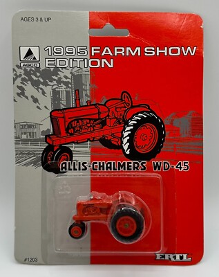 Ertl AGCO 1995 Farm Show Edition Allis-Chalmers WD-45 Tractor NEW #1203 ...