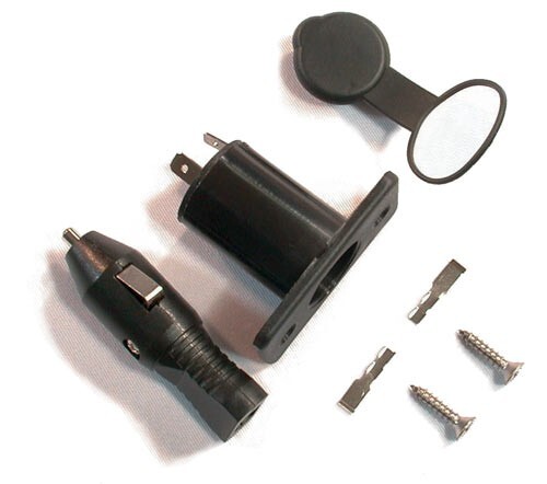 NOS Kimpex Universal Electric Accessory Dash Plug Socket Kit 280596 | eBay
