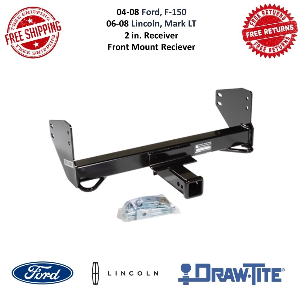 Front Receiver Hitch Reese Front Mount Hitch Receiver - 2" Square ...