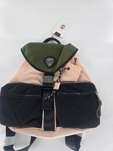 Pajar Premium Series Double Buckle Backpack Salmon Multicolor New $85 ...