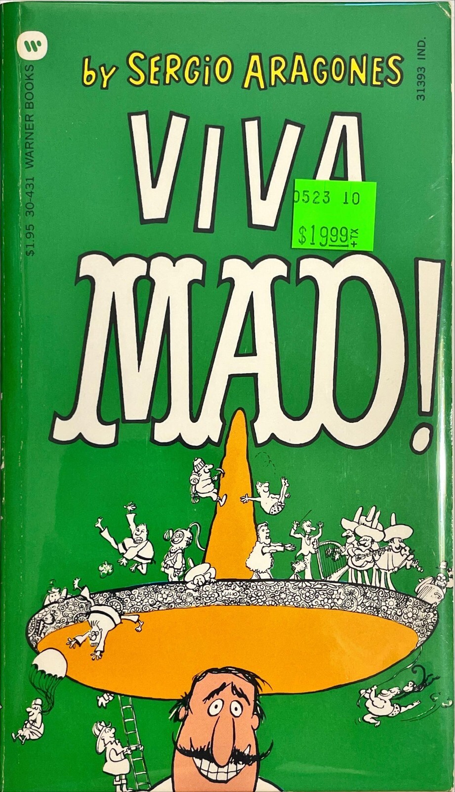 MAD Magazine Paperback Book: Viva Mad! by Sergio Aragones [ Warner 1987 ...