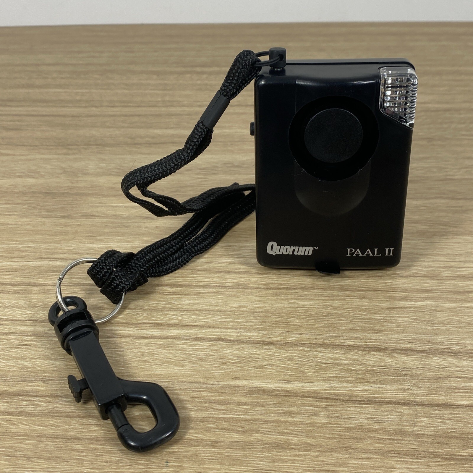 Quorum PAAL 2 Personal Security Alarm Clip Battery & Pull Pin w/Flash ...
