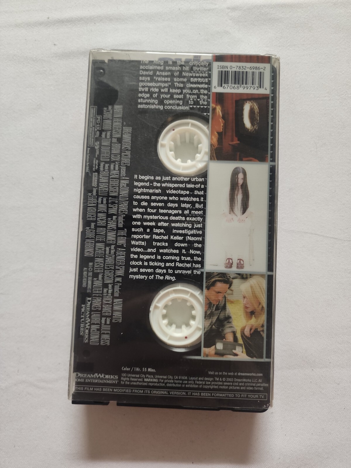 THE RING VHS Tape, COMPLETE/TESTED SEE PHOTOS (VHS36) | eBay