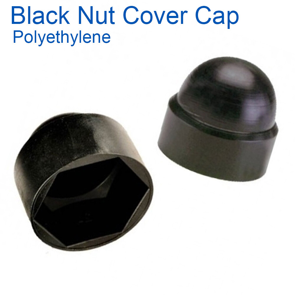 Nut Bolt Security Cover Caps Black Plastic M4 M5 M6 M8 M10 M12 M14 M16 ...