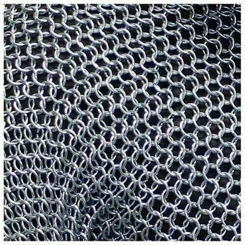 Chest Aluminum Chainmail Shirt 10mm Womens Chain mail Hauberk Medieval ...