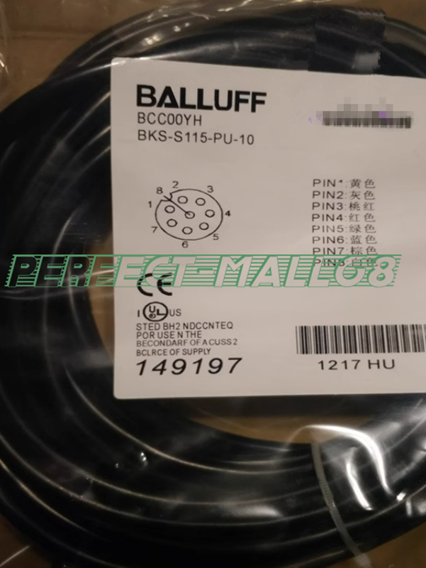 1PC NEW FOR BALLUFF Cable connector BKS-S115-PU-10 | eBay