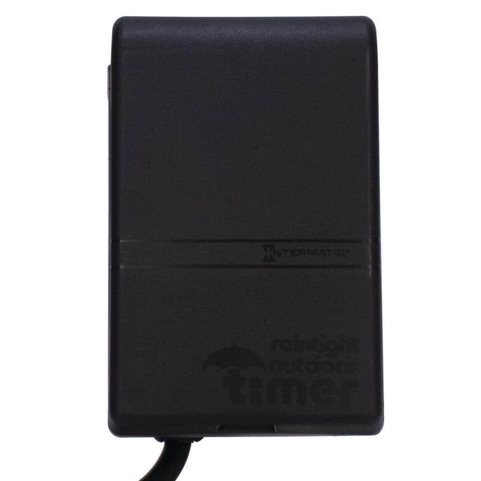 Intermatic Heavy Duty Timer 15 Amp 24-Hour Outdoor Plug-In Black ...