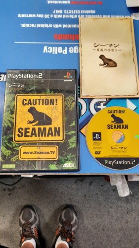 PS2 Seaman: Kindan no Pet Sega Japan Import TESTED WORKING | eBay