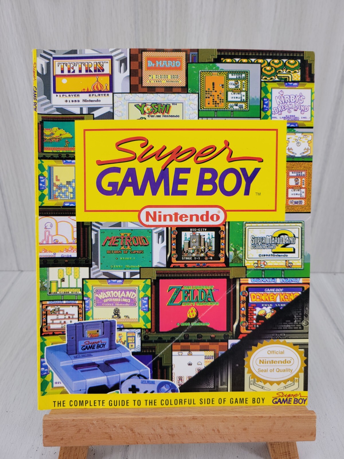 Authentic 1994 Super Game Boy Complete Guide: The Colorful Side of ...