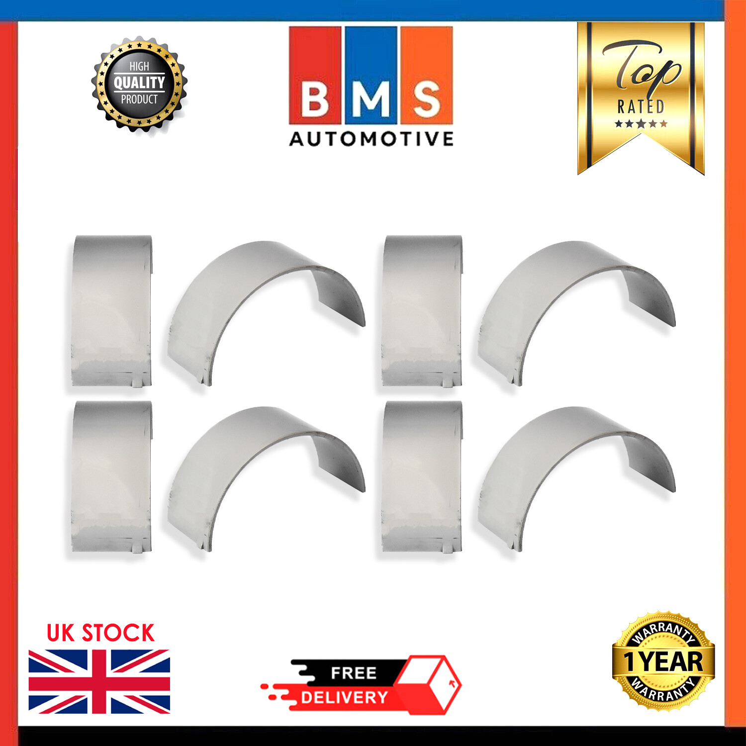 HYUNDAI SANTA FE D4HB 2.2 DIESEL CONROD BIG END BEARING STD GENUINE ...