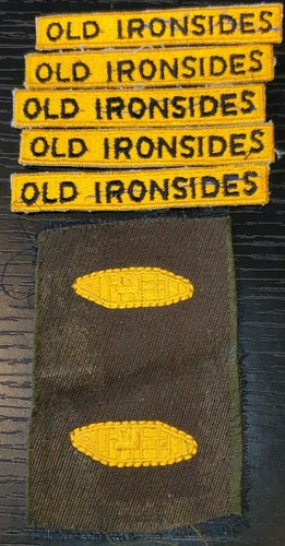 WWII US Army Armor Tank Battalion Support Tab Patch | eBay UK