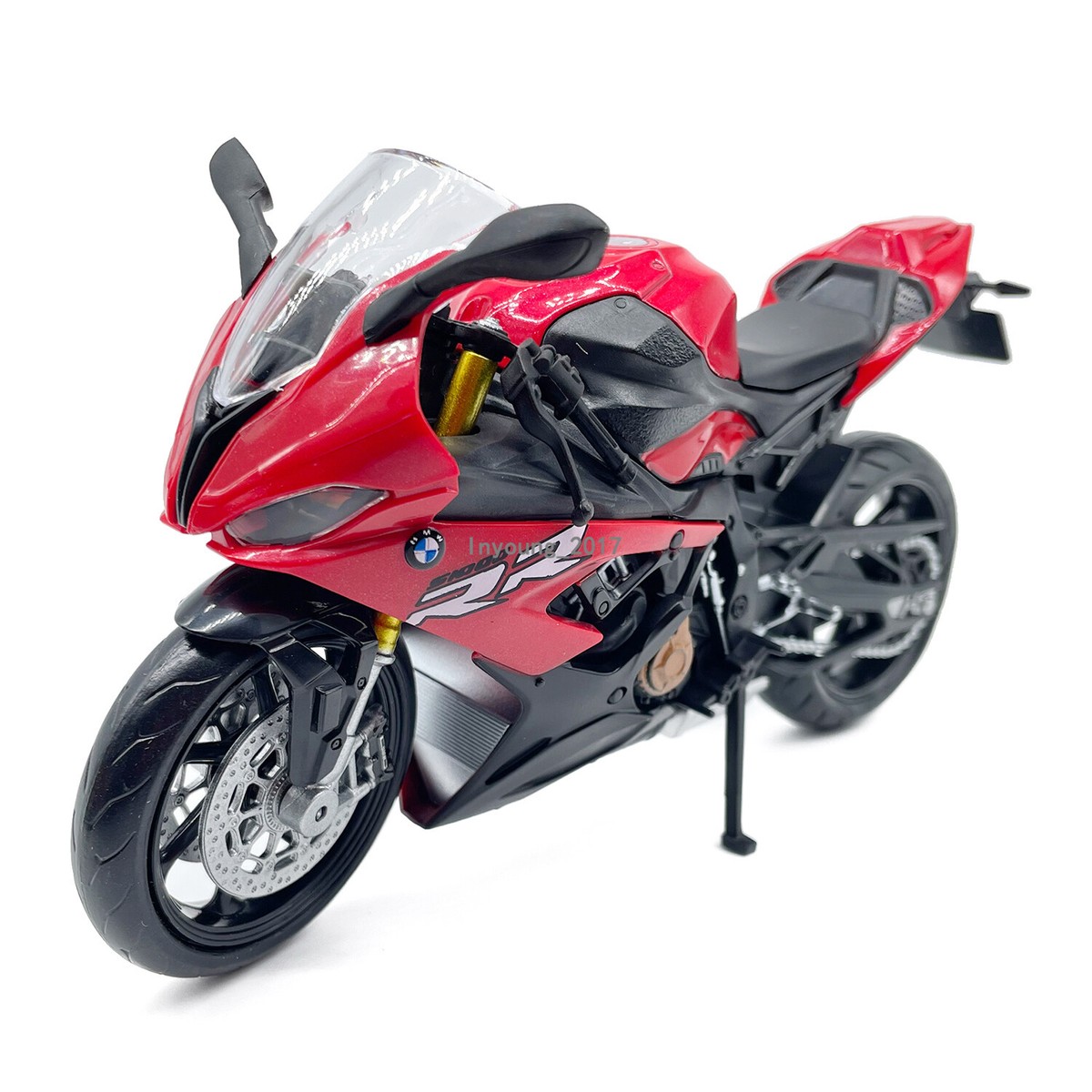 17cm Alloy Sport Bike Replica Toy BMW S1000RR 1:12 Scale Die Cast ...
