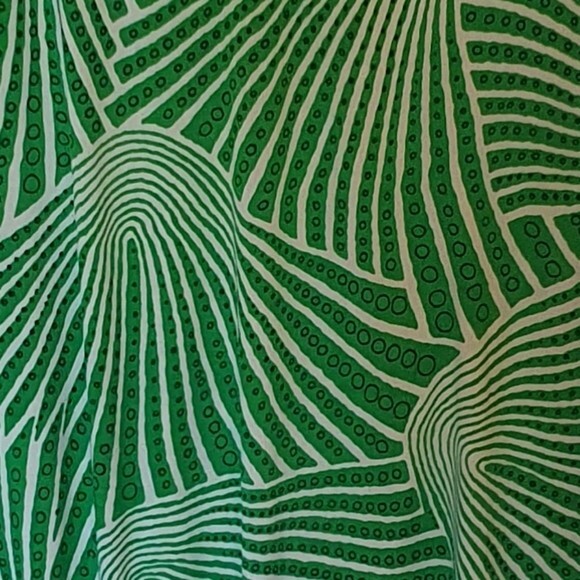 Size L Collette green and white dress | eBay Australia