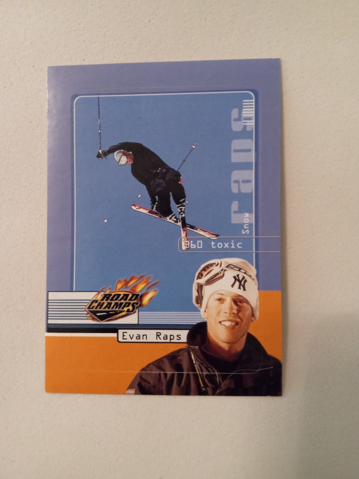 2000 AXS ROAD CHAMPS EVAN RAPS ~ STICKER ~ FREESTYLE SKIING | eBay